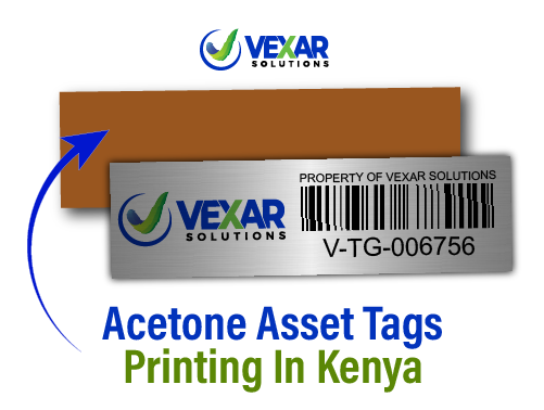 Durable Aluminium Asset Tags in Kenya. Asset Tagging Company producing ...