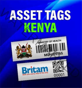 Aluminium Asset Tags in Kenya | Asset Tagging Company in Kenya